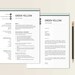 Career Starter Pack | CV Starter Pack | Internship Resume Template ...