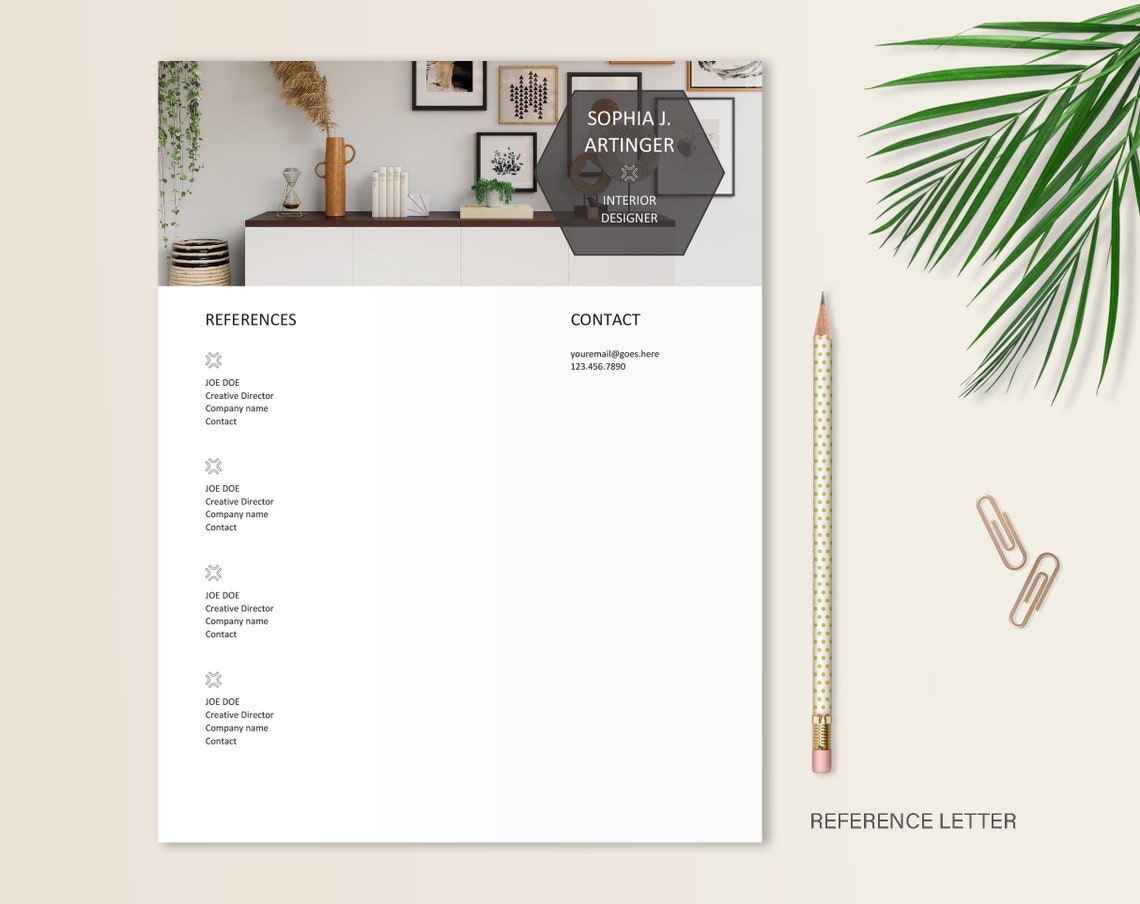 Interior Designer Resume Template Word Interior Decorator Resume ...