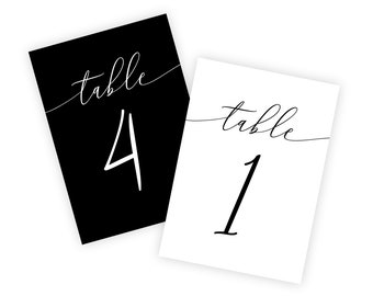 Table Number Words in Spanish Rustic Wooden Words for Table Number ...