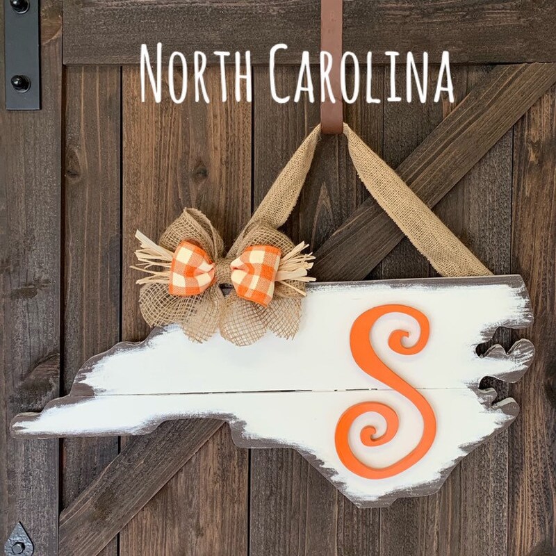 North Carolina Sign - Etsy