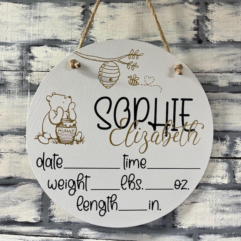 Pooh Hospital Sign Girl - Etsy