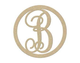 Shape monogram | Etsy