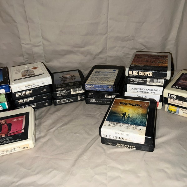 8 Track Tapes - Etsy