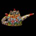 Teapot Ceramic Cat, Gift for Cats Lover, Cat Artwork, Teapot With Decor ...