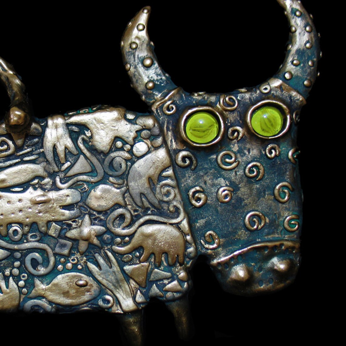 Wall Panels Bull, Bull Ceramic Panels,art Metal Cow, Cow Bronze ...