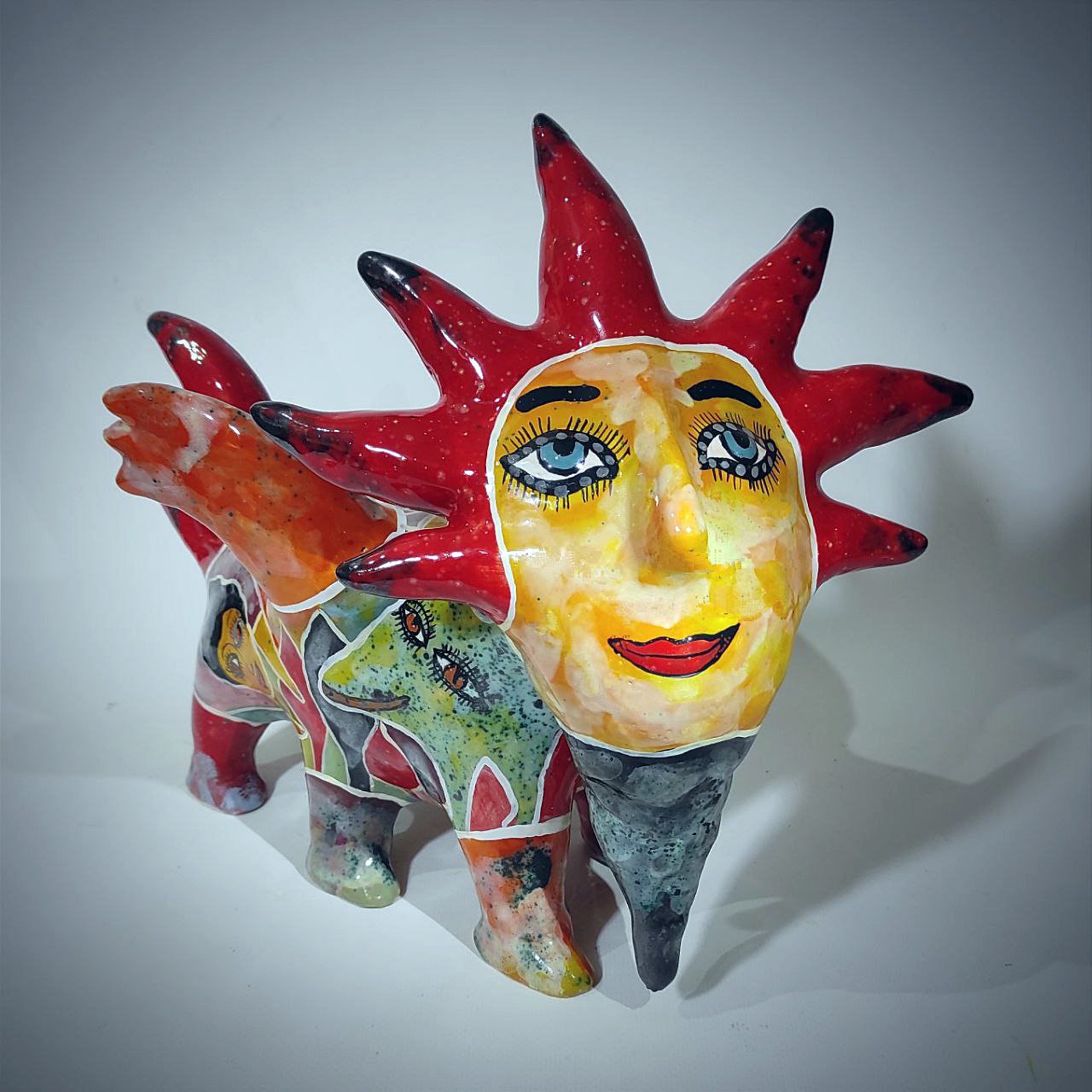 Solar God Sun Gods God-like Creature God Ra Ancient - Etsy