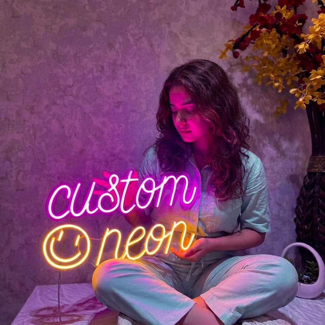Custom LED Neon Light | Neon Sign | Light up Neon Sign | Neon Decor ...