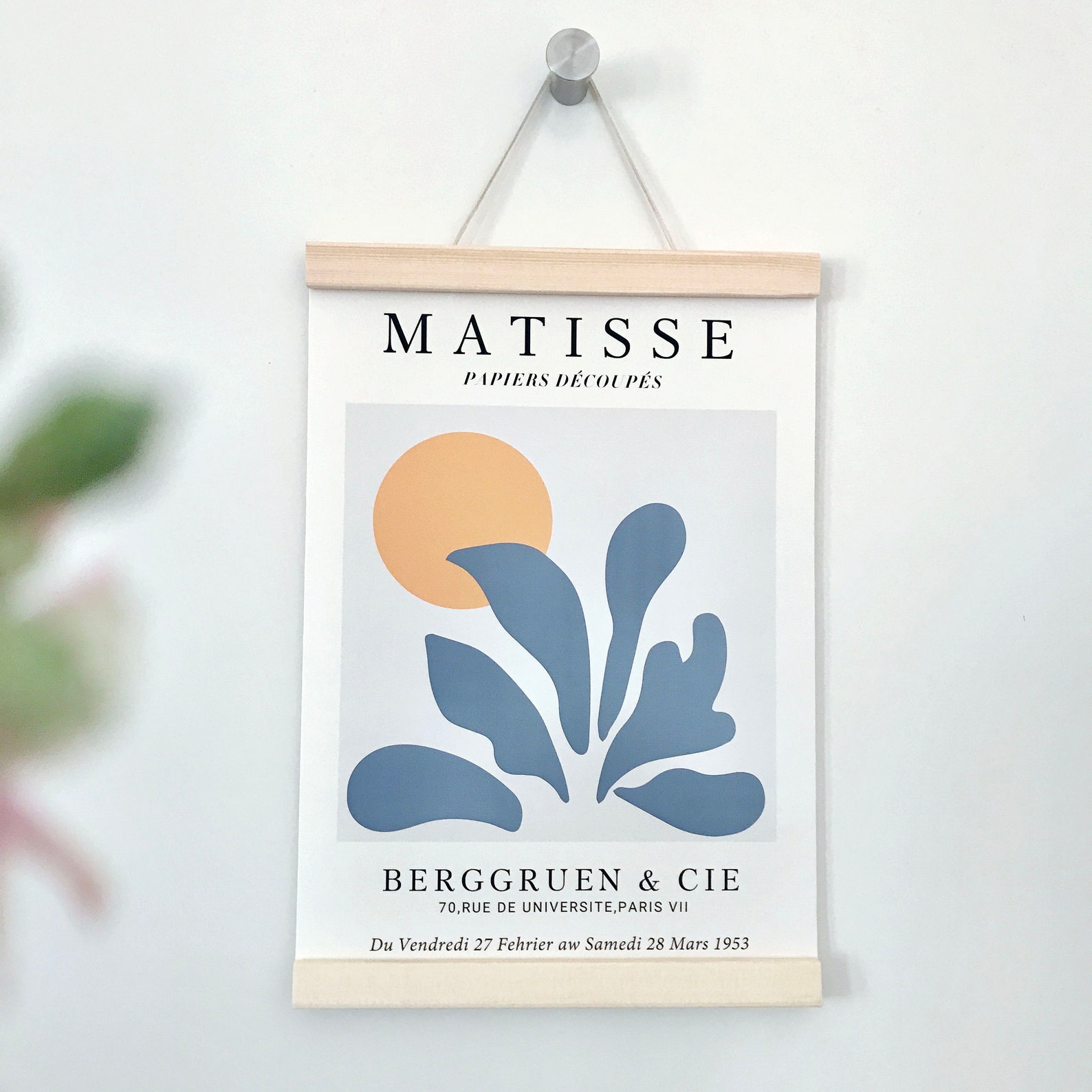 Wooden Magnetic Wall Poster Print Nursery Decor/ - Etsy Australia