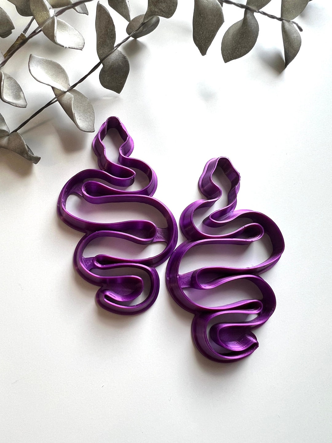 Polymer Clay Shape Cutters sophie Snake Shape, Clay Cutters, Gilly ...
