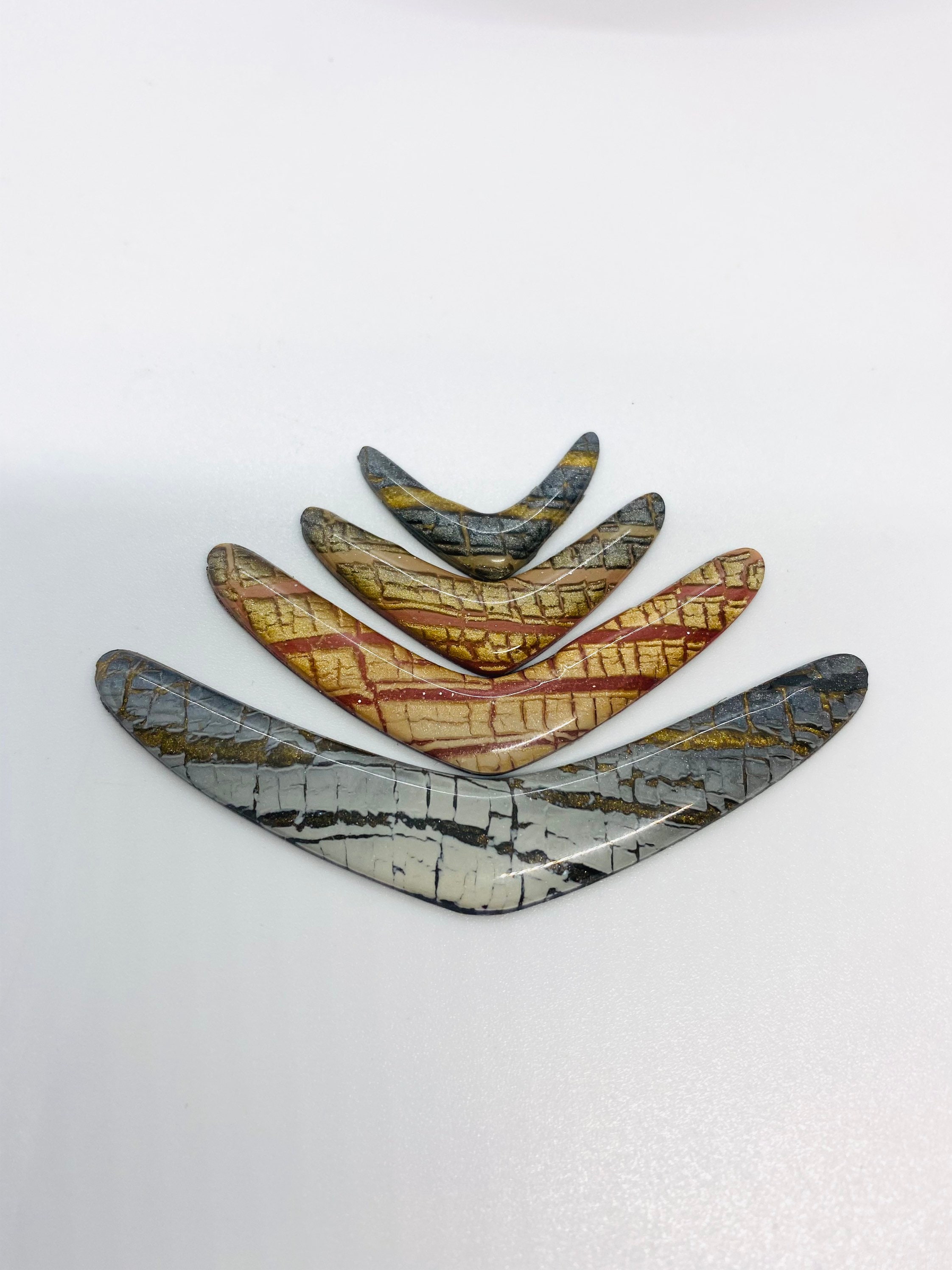 Polymer Clay Shape Cutters BOOMERANG Shapes Clay Cutters - Etsy