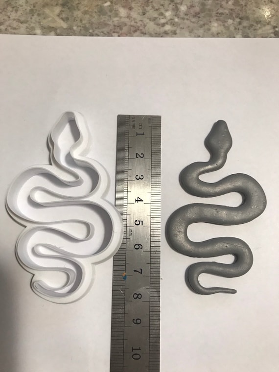Polymer Clay Shape Cutters sophie Snake Shape Clay Cutters - Etsy