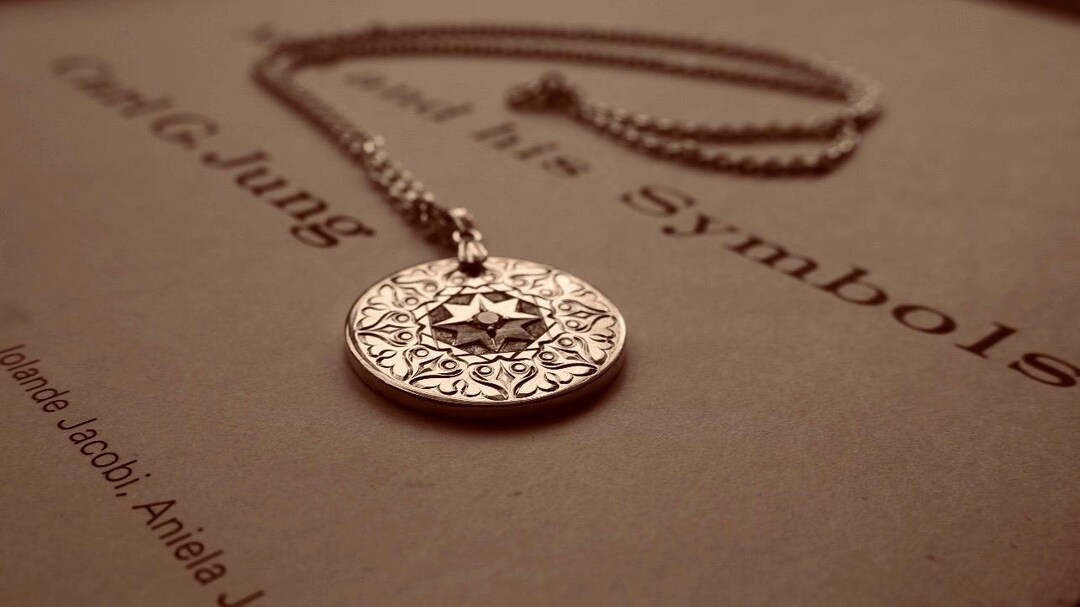 The Psyche - Hand Engraved Sterling Silver and Diamond Pendant Necklace ...