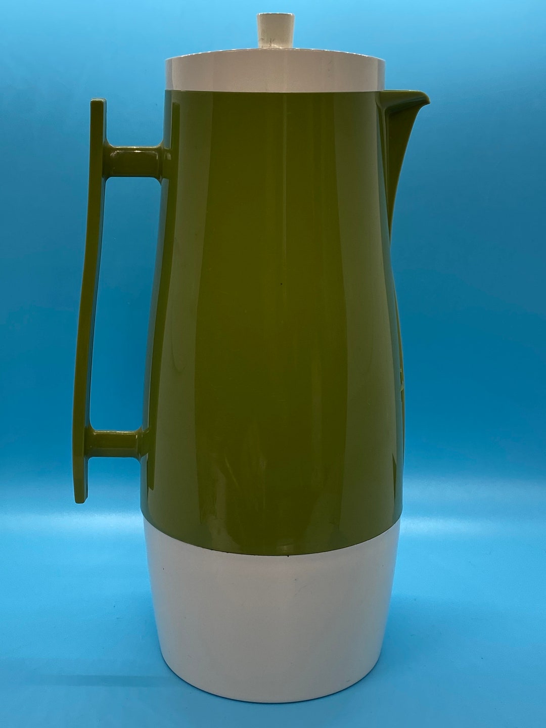 Beverage Butler Thermos Coffee Pot - Mid Century Modern Green Coffee ...