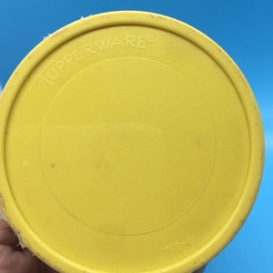 Tupperware Vintage Mustard Pump Yellow - Etsy