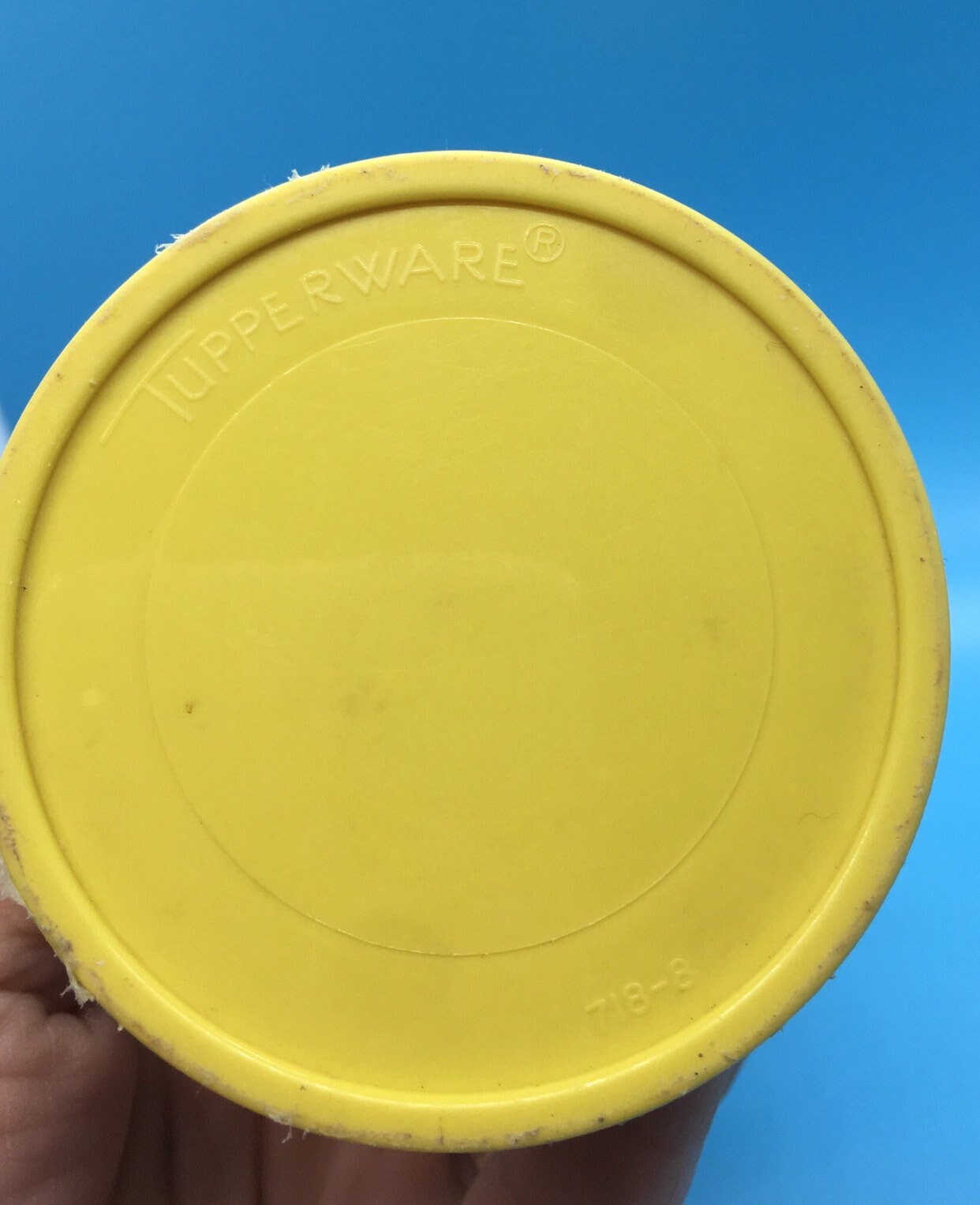 Tupperware Vintage Mustard Pump Yellow - Etsy