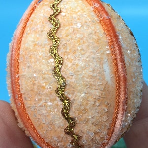 Handmade Easter Eggs-vintage-glitter /ric Rac-set of 4 - Etsy