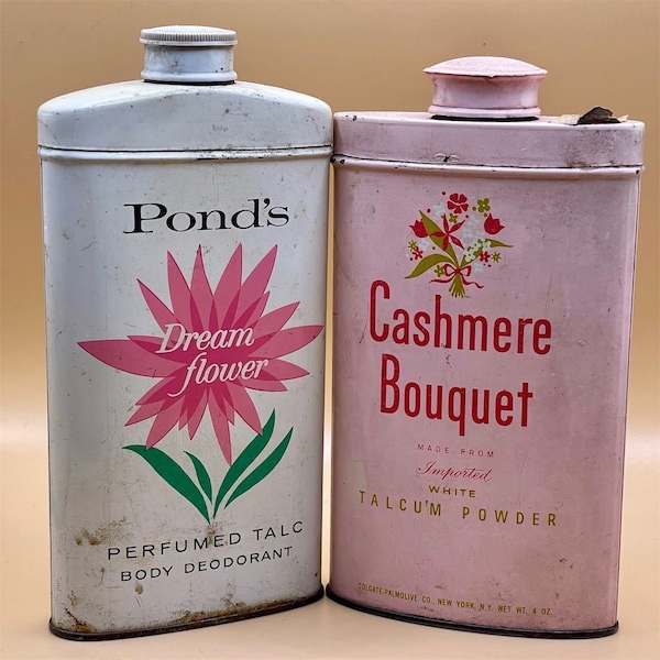 Talcum Powder Tin - Etsy