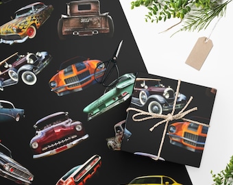 Car Wrapping Paper | Etsy