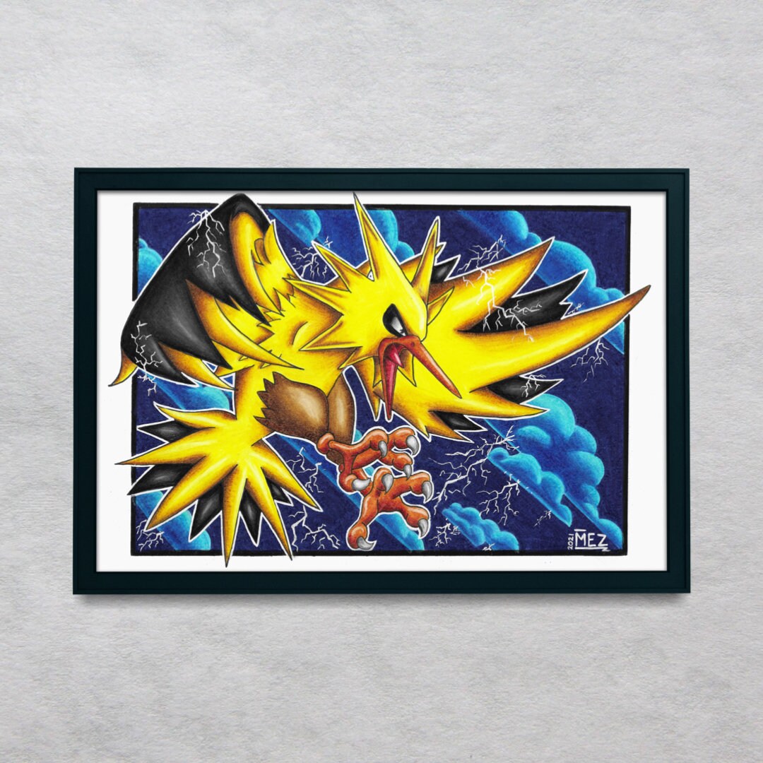 Zapdos Drawing