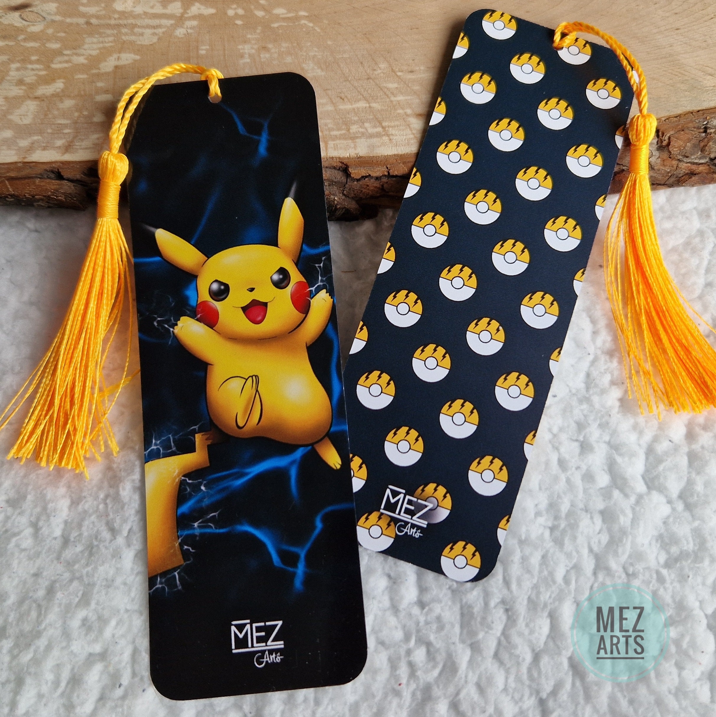 Pikachu Bookmark Pokemon - Etsy