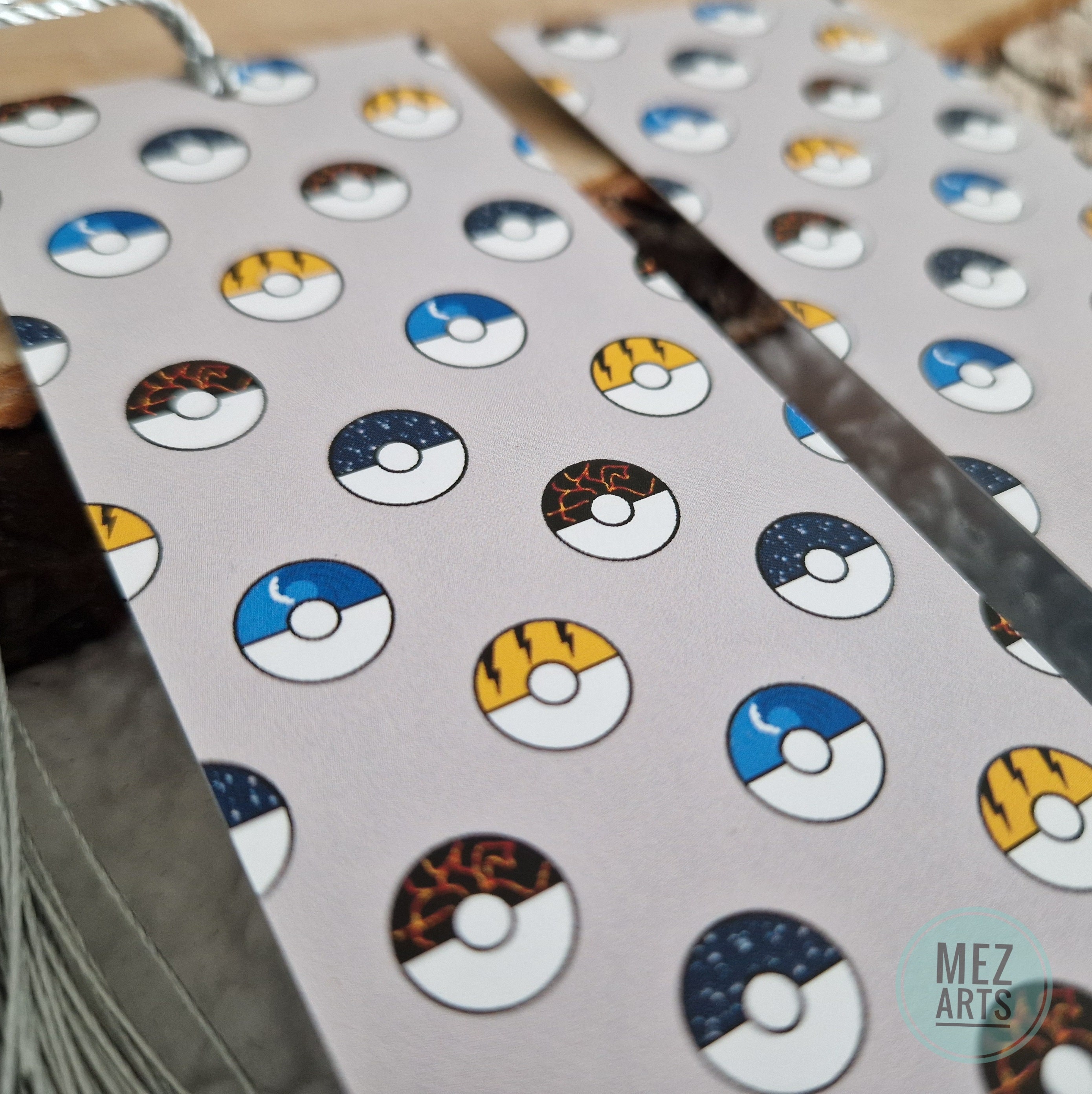 Bulbasaur, Charmander, Squirtle and Pikachu Bookmark | Starter - Etsy