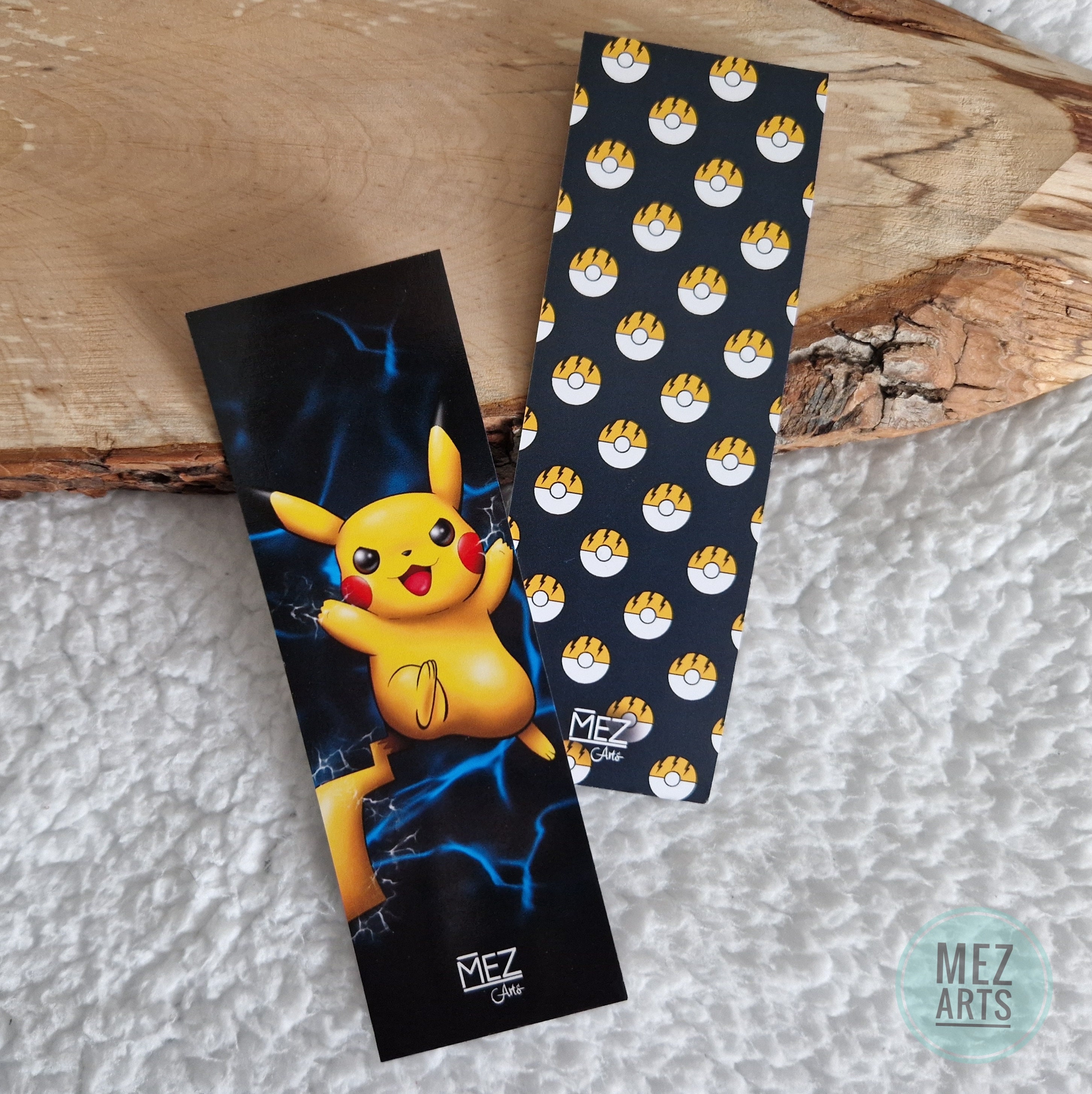 Pikachu Bookmark Pokemon - Etsy