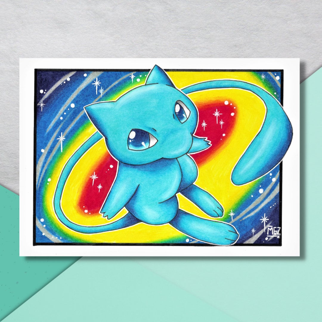 Pokemon Shiny Mew Wallpaper