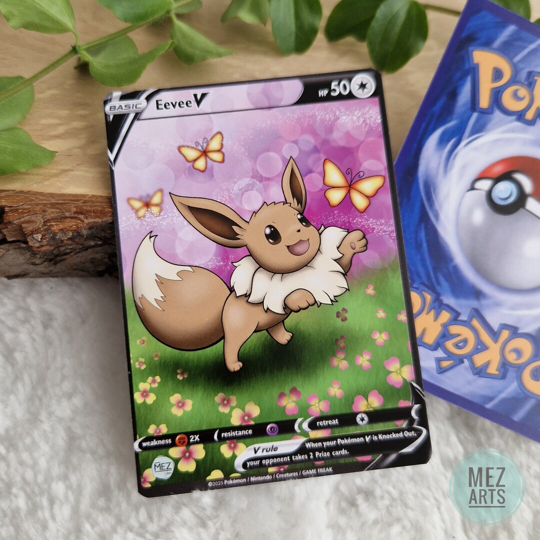 Eevee | Custom Card - Etsy