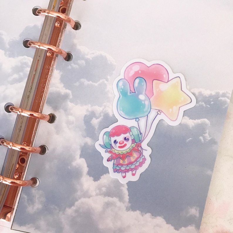Pietro Clown Sheep Sticker Animal Crossing New Horizons - Etsy