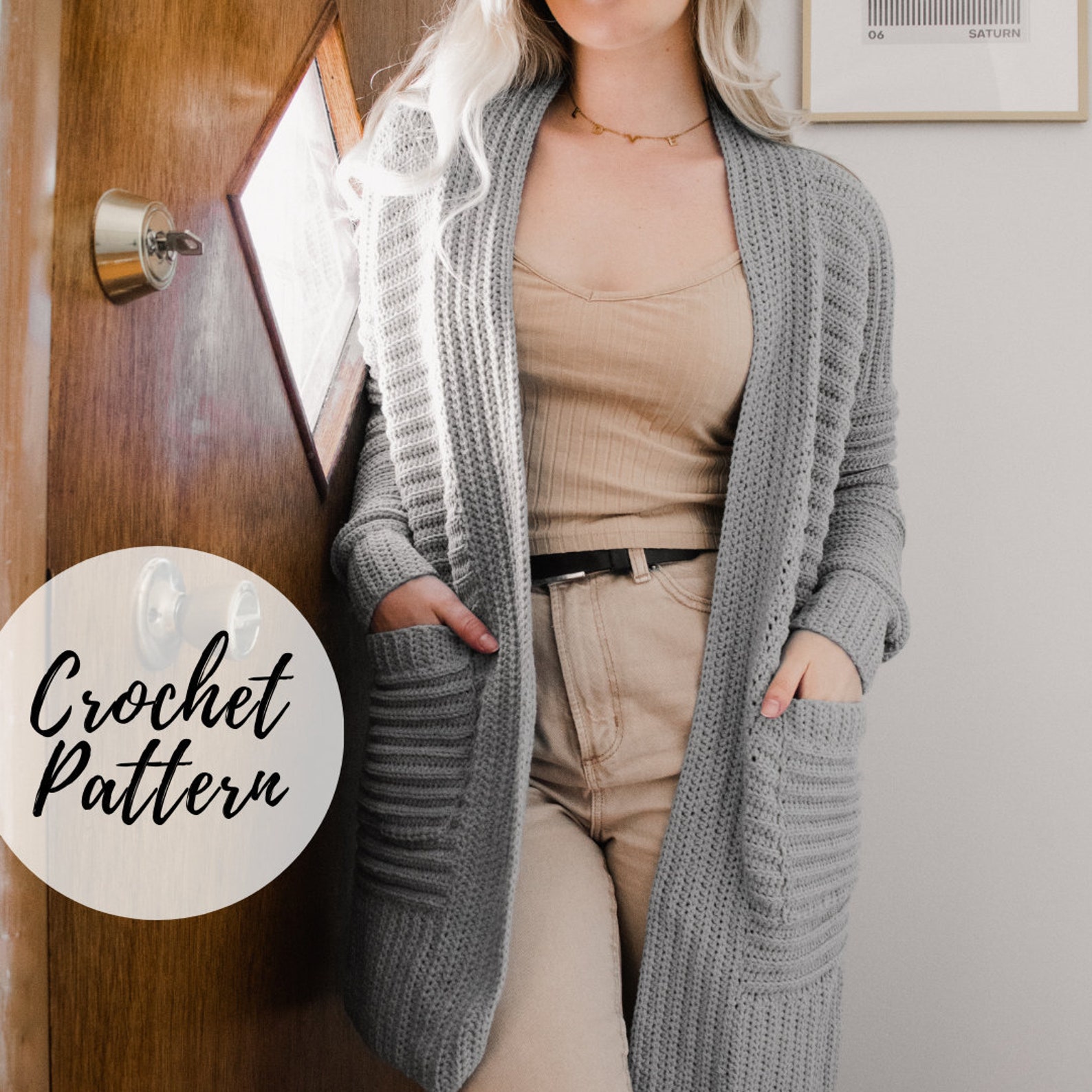 Body Language Cardigan X Crochet Pattern | Etsy Canada