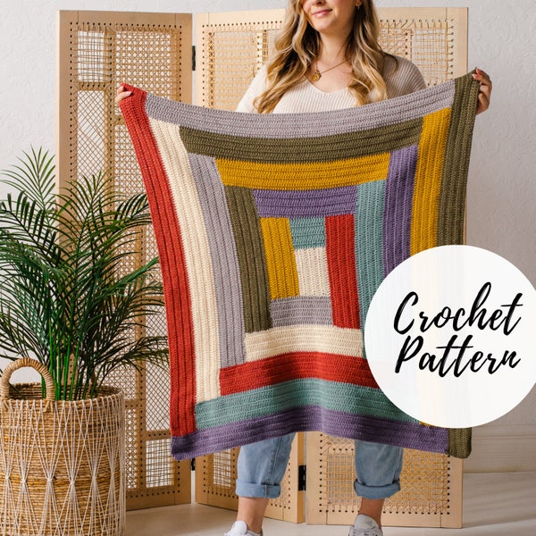 Crochet Color Block - Etsy