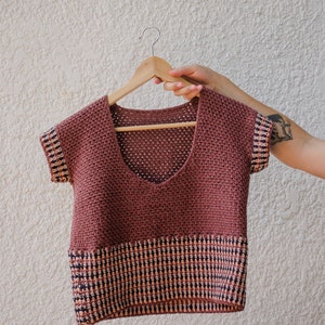 Jewel Tone Tee X Crochet Pattern - Etsy