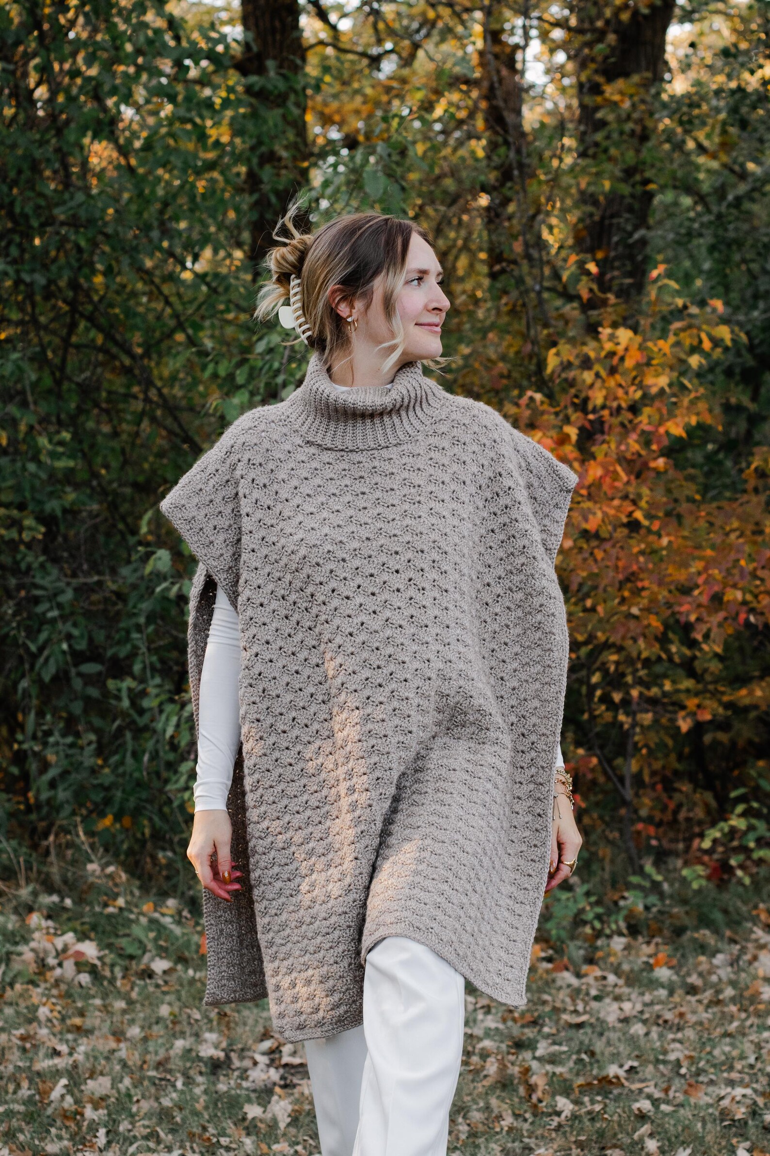 Northcross Poncho X Crochet Pattern - Etsy