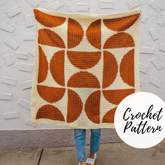 MCM Throw X Crochet Pattern - Etsy Australia