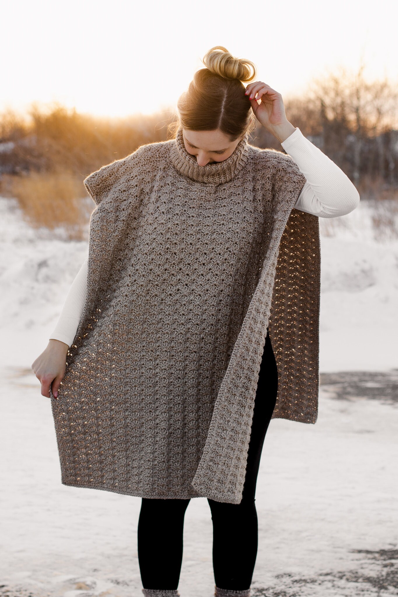 Northcross Poncho X Crochet Pattern - Etsy