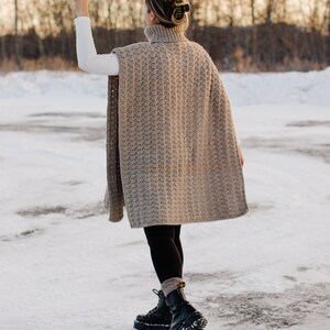 Northcross Poncho X Crochet Pattern - Etsy