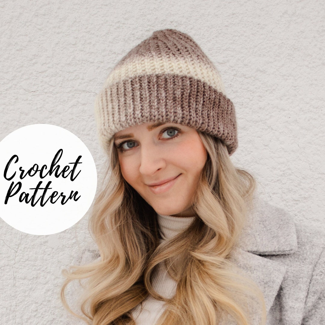 Thorncliff Touque X Crochet Pattern - Etsy