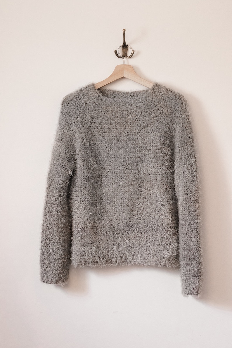 Fuzzy Raglan X Crochet Pattern - Etsy