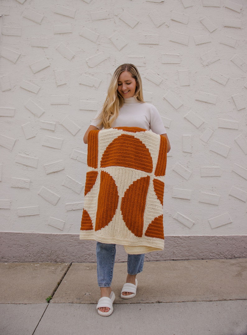 MCM Throw X Crochet Pattern - Etsy