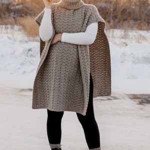 Northcross Poncho X Crochet Pattern - Etsy