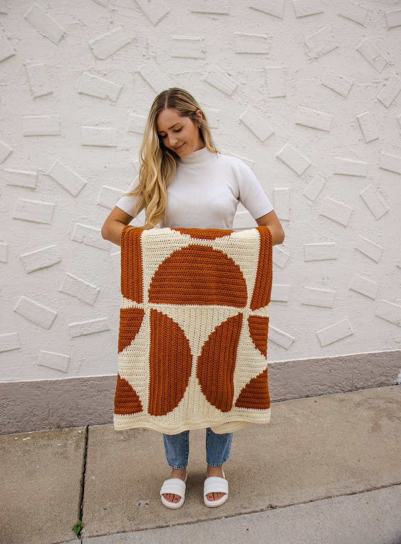 MCM Throw X Crochet Pattern - Etsy