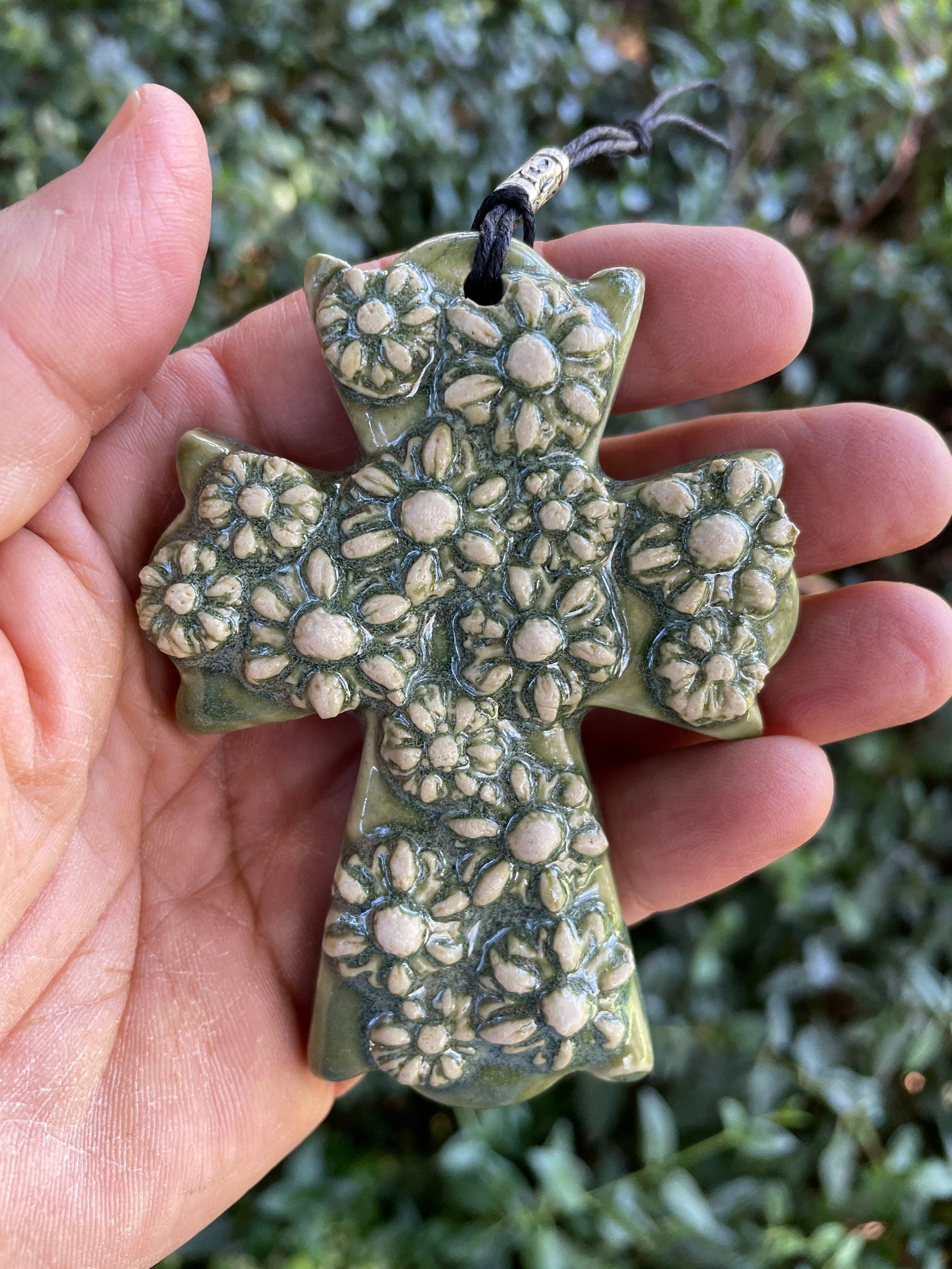 Ceramic Crosses Beautiful Home Decor Handmade Birthday - Etsy