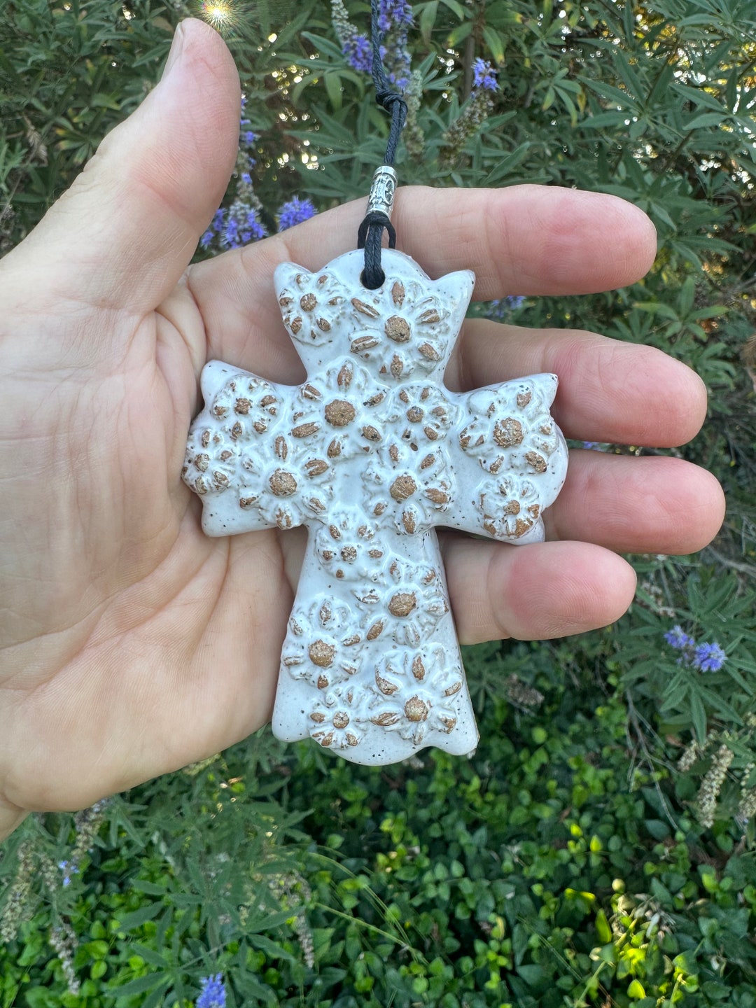 Ceramic Crosses, Beautiful Home Decor, Handmade, Birthday, Baptism ...