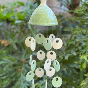 Wind Chimes, Handmade Ceramic Wind Chimes, Ceramic, Garden, Gardening ...