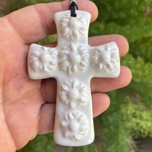 Crosses Ceramic Crosses Beautiful Home Decor Handmade | Etsy