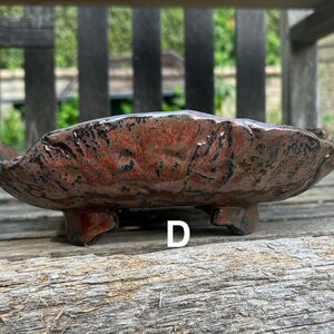 Handmade Bonsai Pot, Ceramic Bonsai Dish, Garden, Gardening, Nature ...