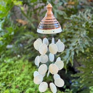 Wind Chimes, Handmade Ceramic Wind Chimes, Ceramic, Garden, Gardening ...