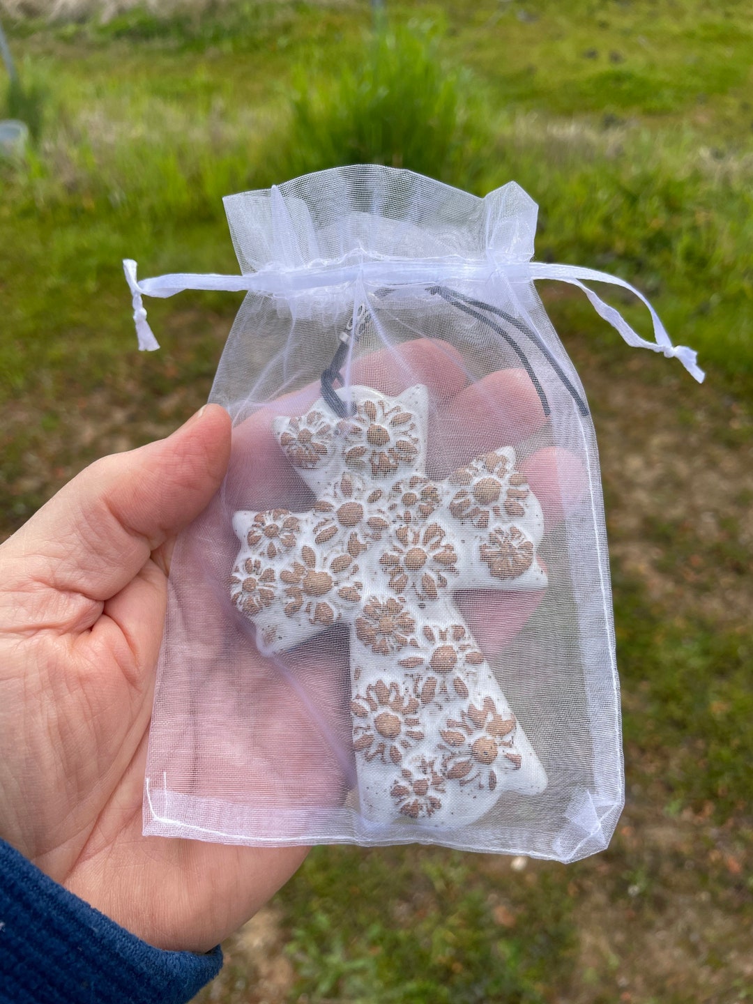 Ceramic Crosses, Beautiful Home Decor, Handmade, Birthday, Baptism ...