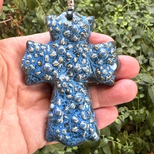Ceramic Crosses, Beautiful Home Decor, Handmade, Birthday, Baptism ...