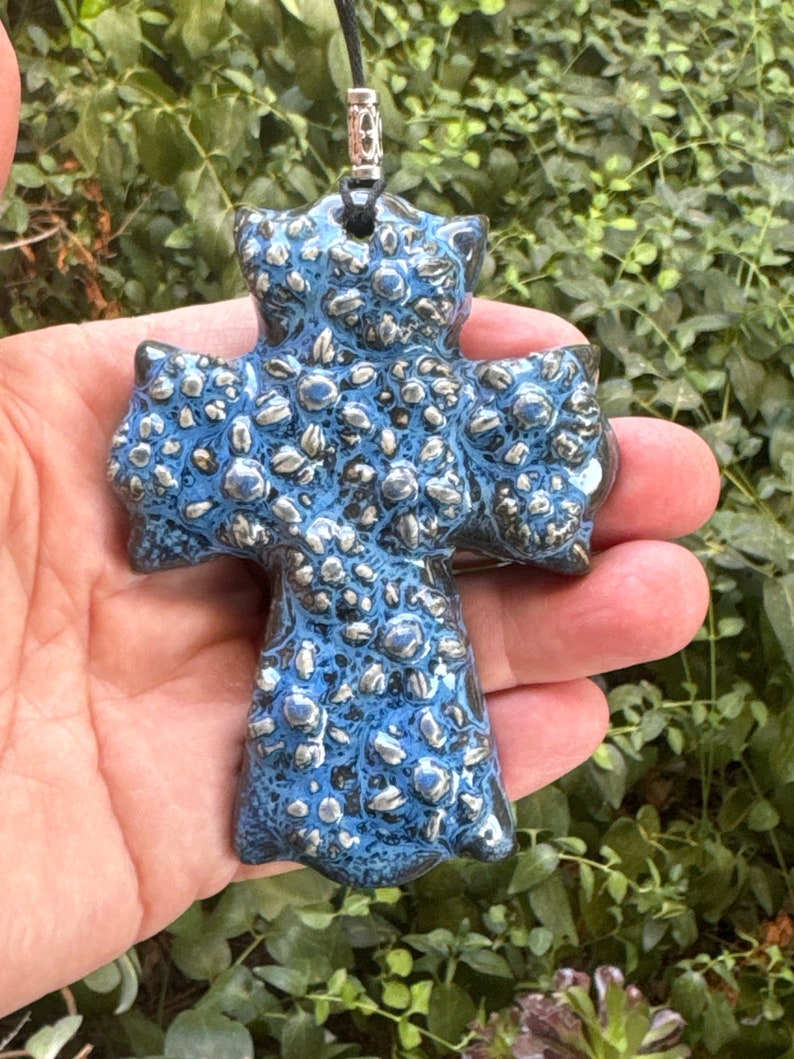 Ceramic Crosses, Beautiful Home Decor, Handmade, Birthday, Baptism ...